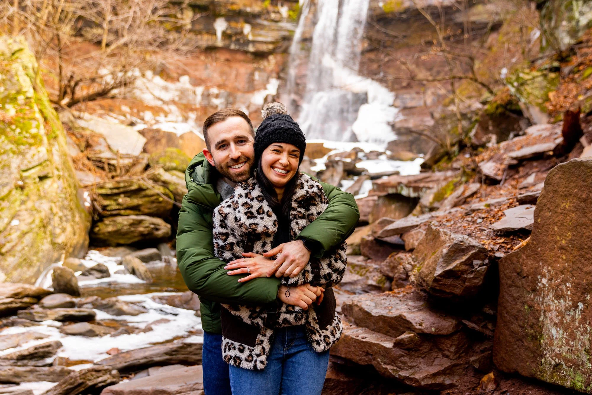 A New Year's Eve Proposal At Kaaterskill Falls — LBFPHOTO