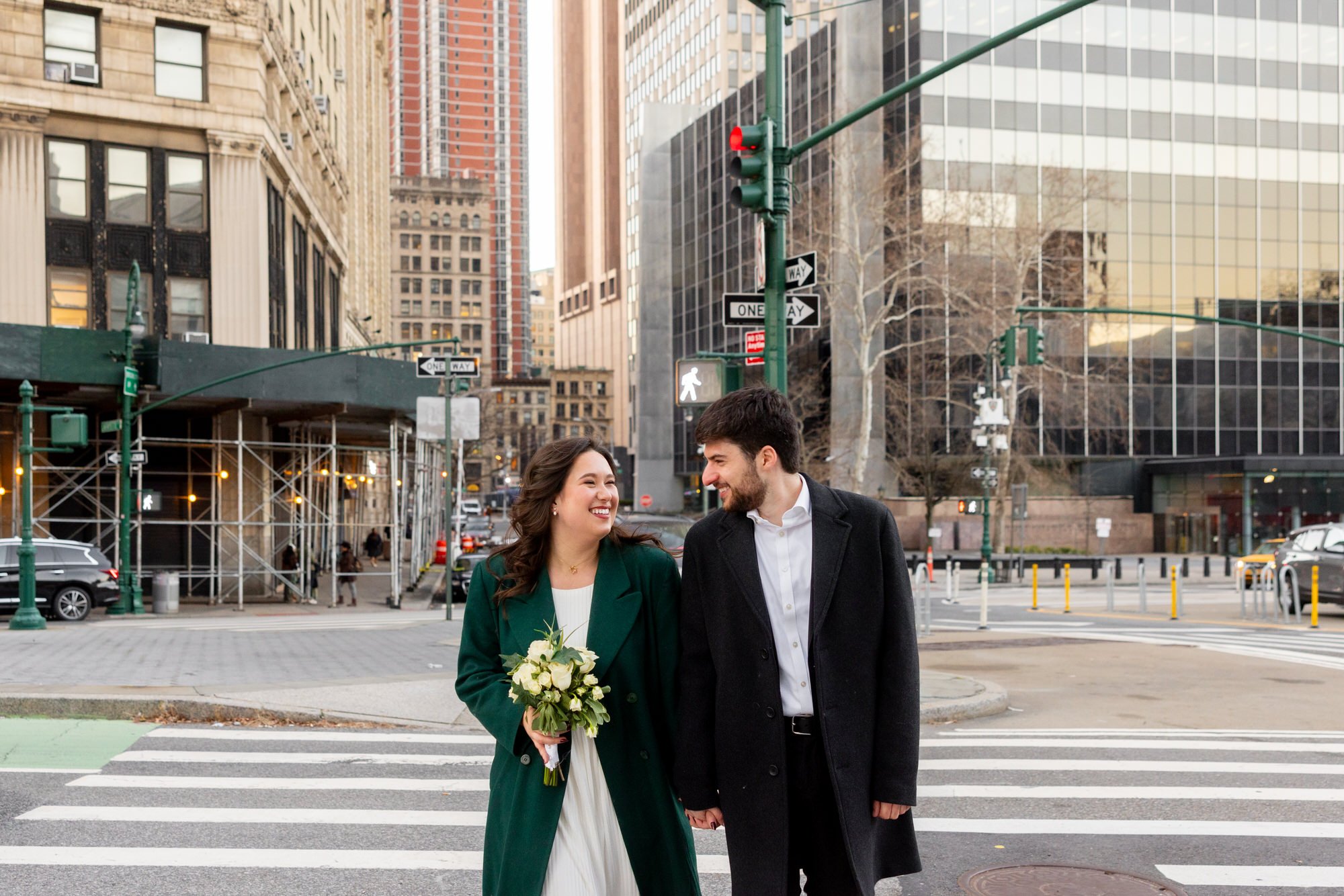 Eloping At The Manhattan City Clerk — LBFPHOTO