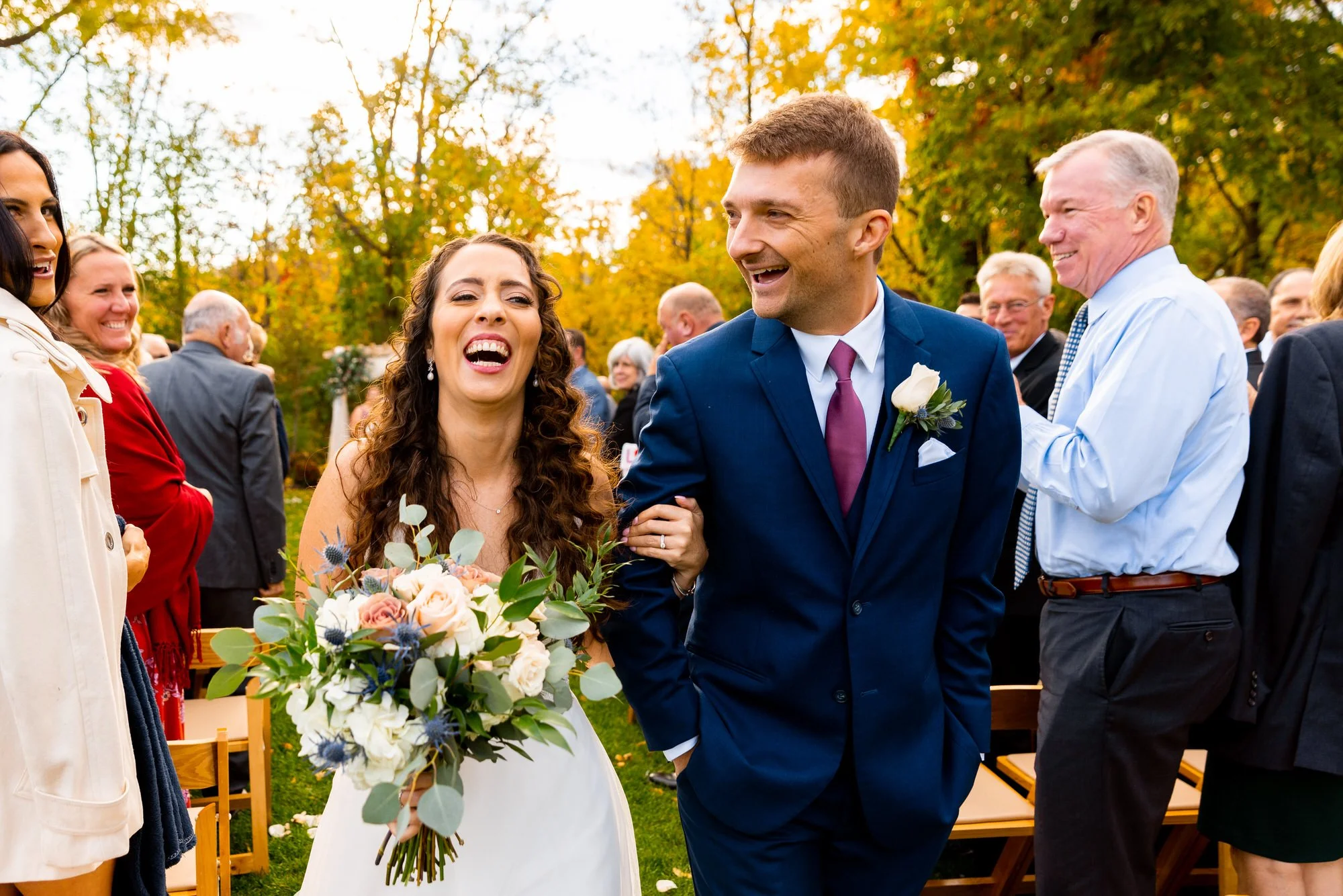 An October Wedding At Pat's Barn In Troy, NY — LBFPHOTO