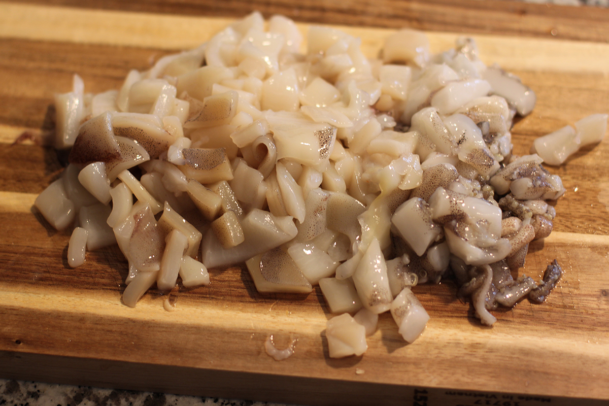 black dumplings (squid ink dumplings)t-square in the kitchen