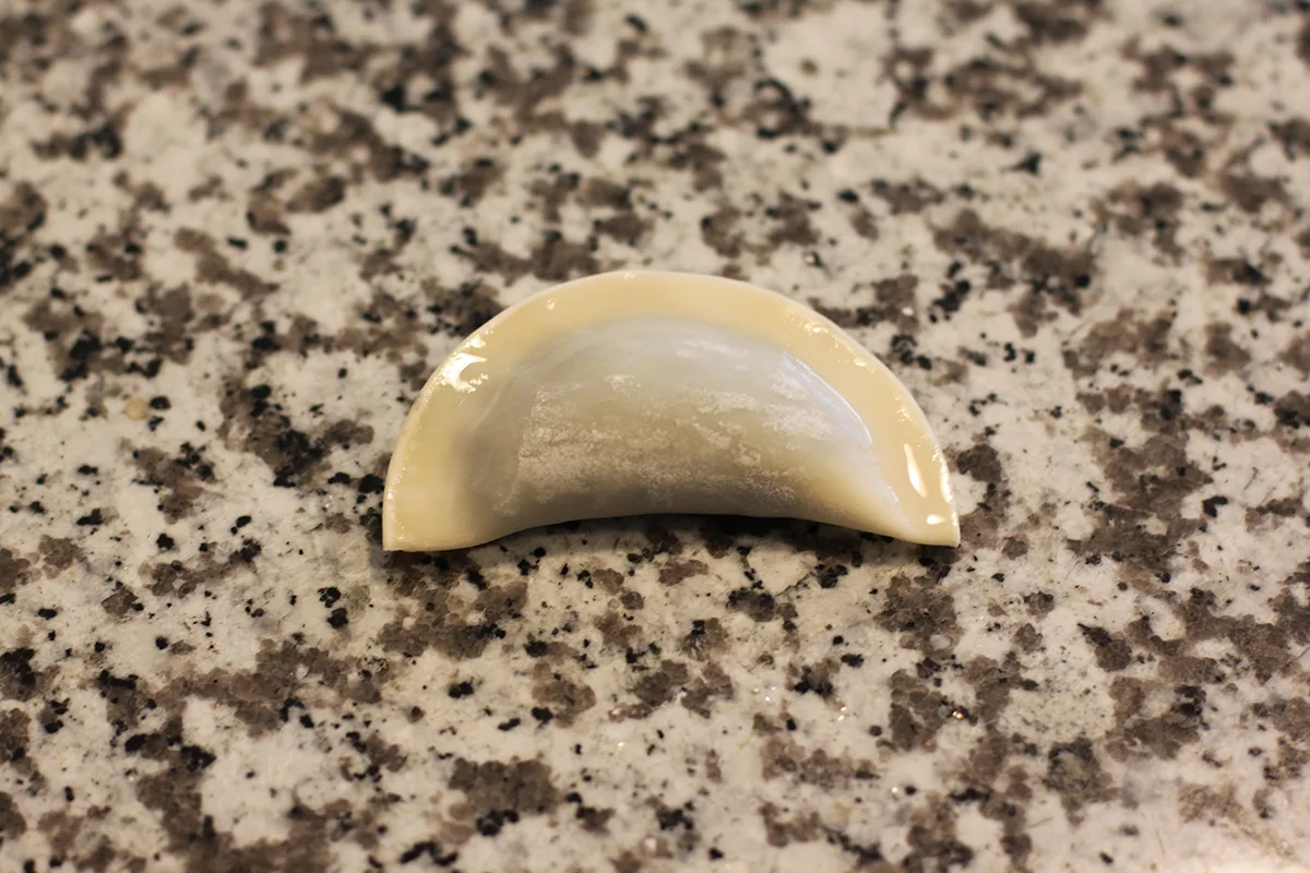 black dumplings (squid ink dumplings)t-square in the kitchen