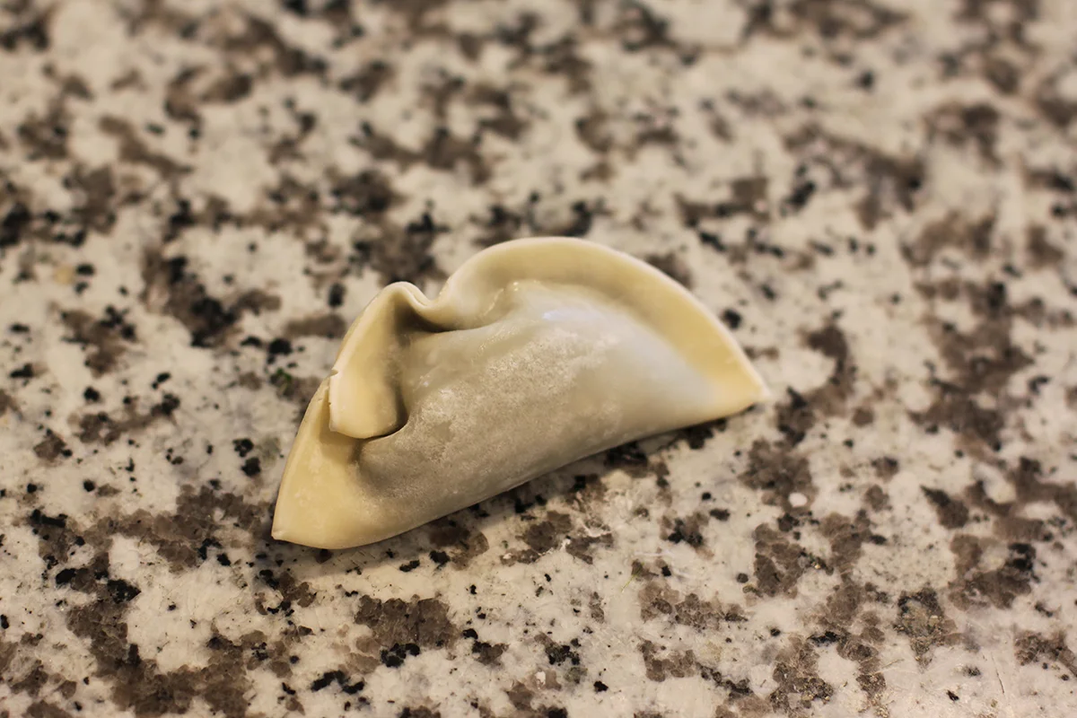 black dumplings (squid ink dumplings)t-square in the kitchen