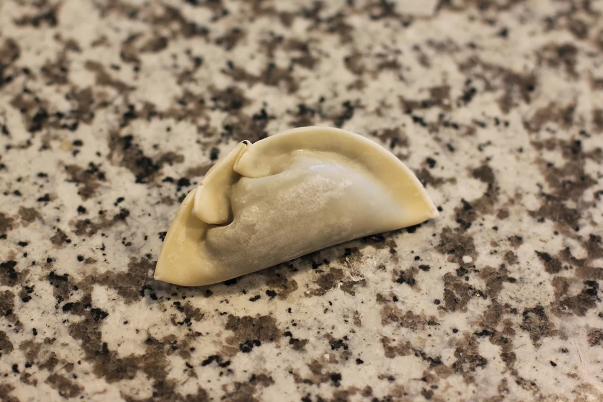 black dumplings (squid ink dumplings)t-square in the kitchen