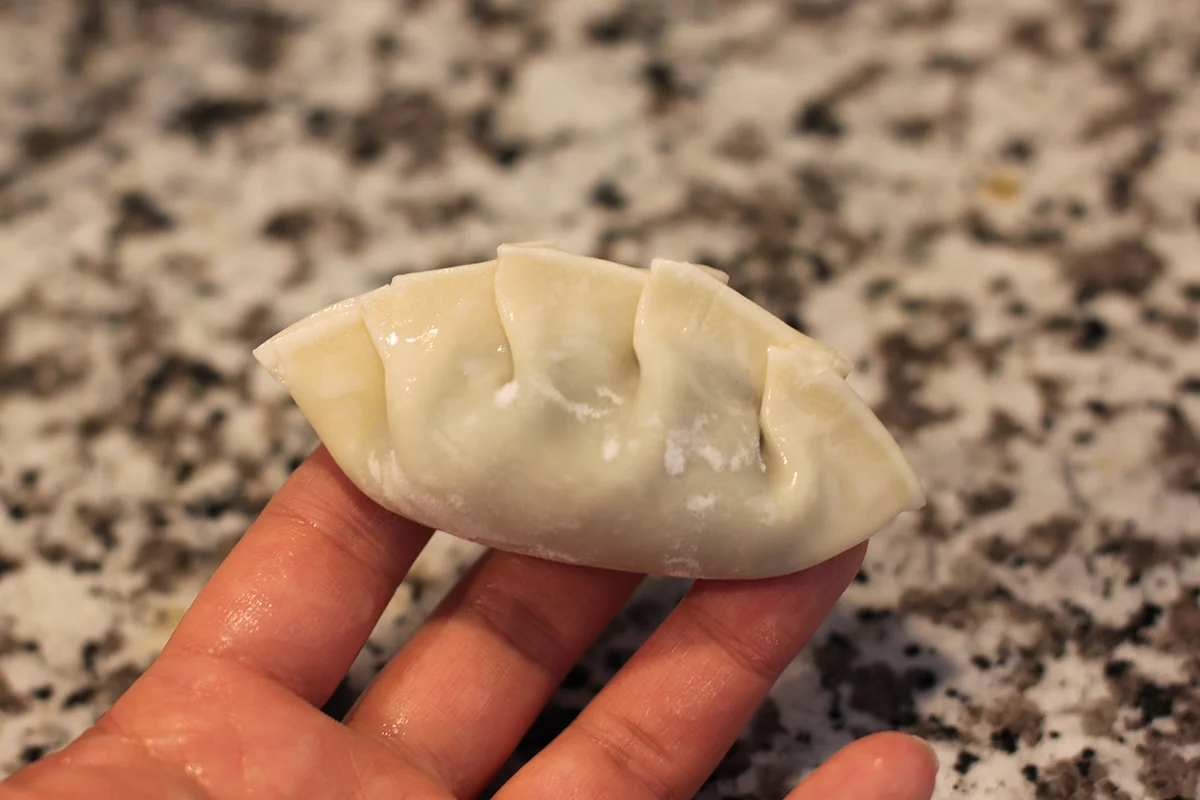 black dumplings (squid ink dumplings)t-square in the kitchen