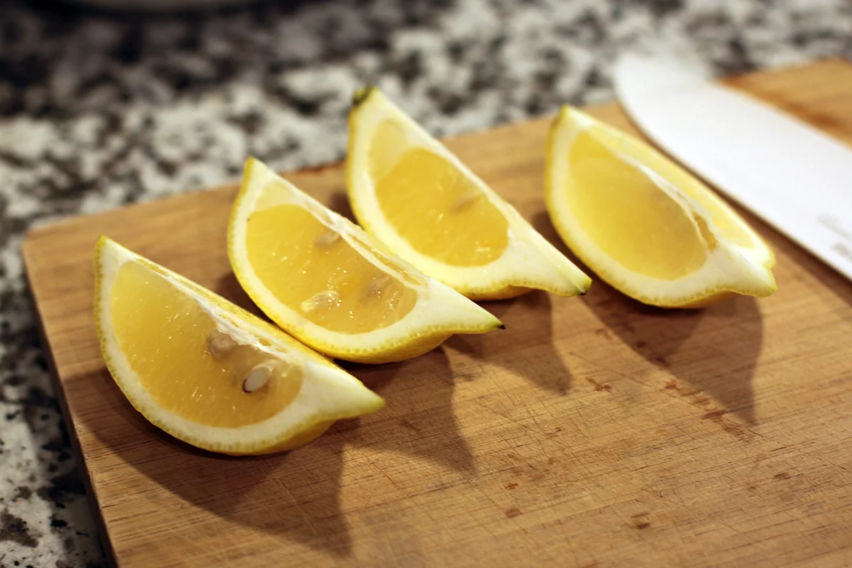 lemon confit & lemon syrup - part it-square in the kitchen
