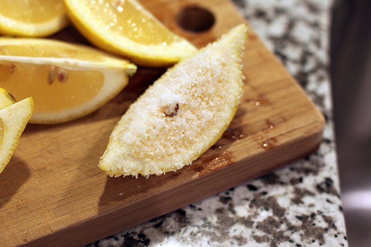 lemon confit & lemon syrup - part it-square in the kitchen