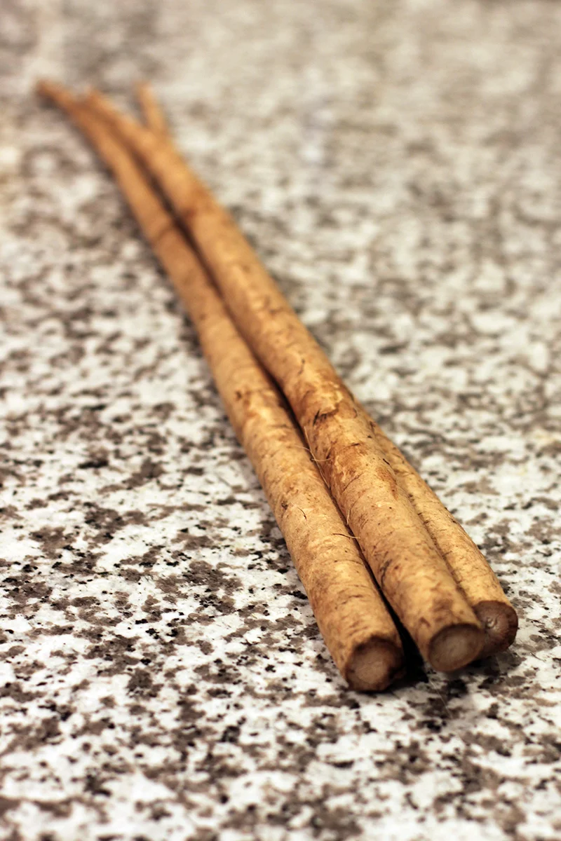 soy braised burdock roott-square in the kitchen