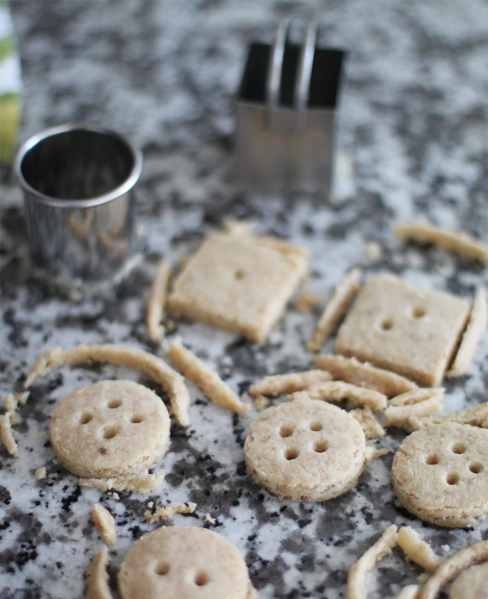 shortbread cookies i & iit-square in the kitchen