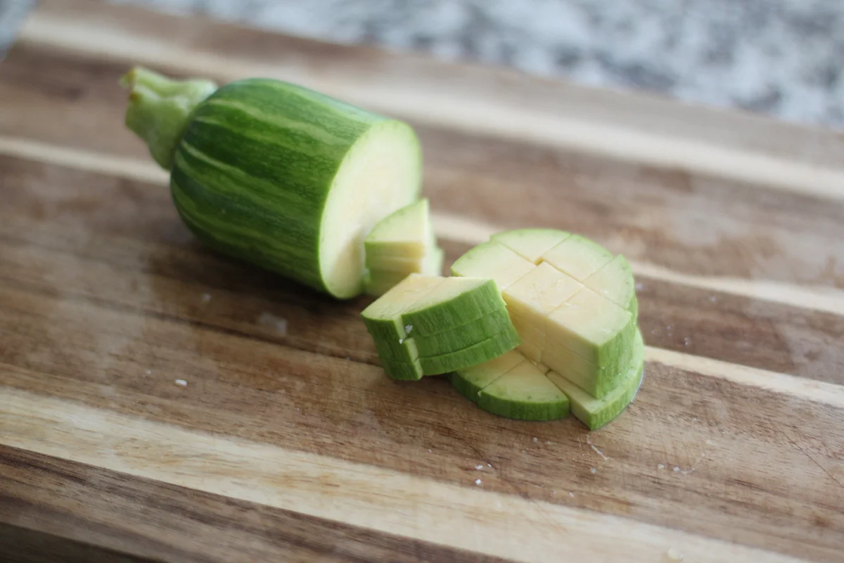 seasoned pollack roe stewt-square in the kitchen