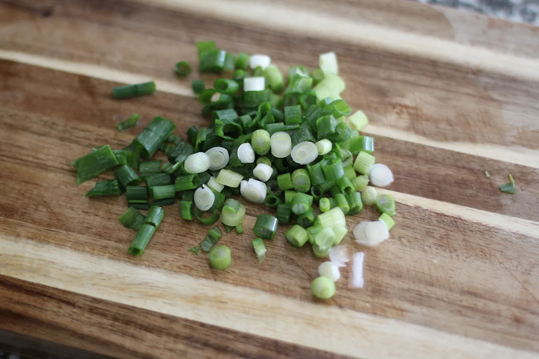seasoned pollack roe stewt-square in the kitchen