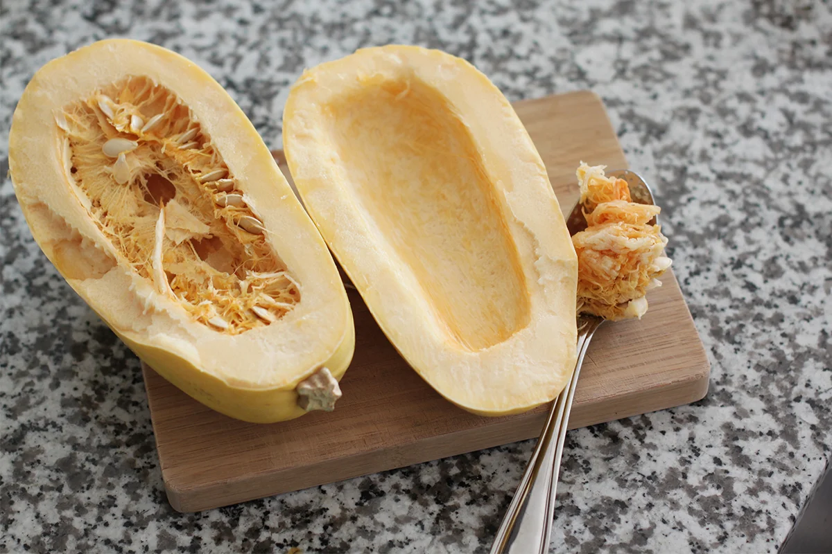 spaghetti squash with shrimp mushroom meatballst-square in the kitchen