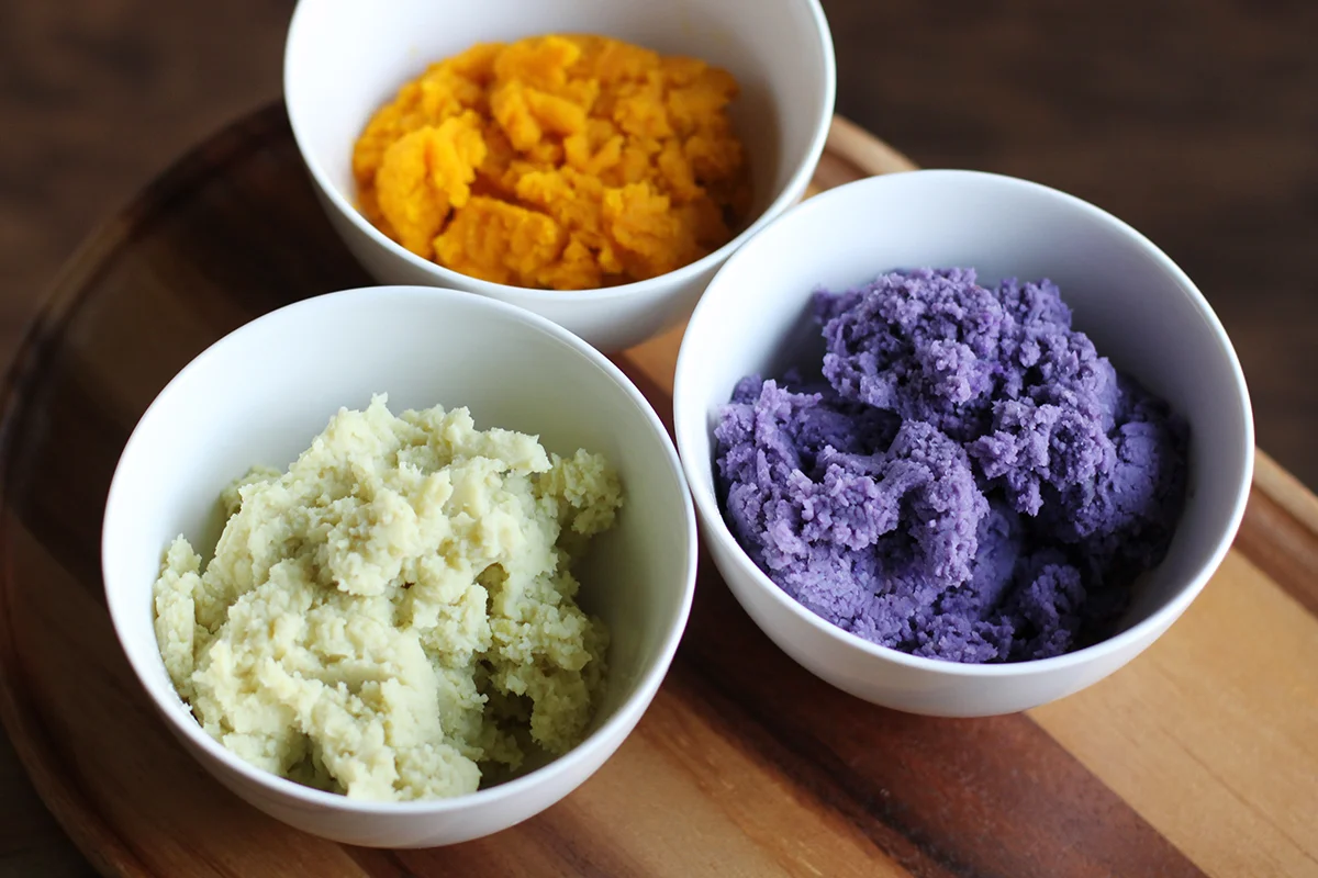 mini sweet potato triflet-square in the kitchen