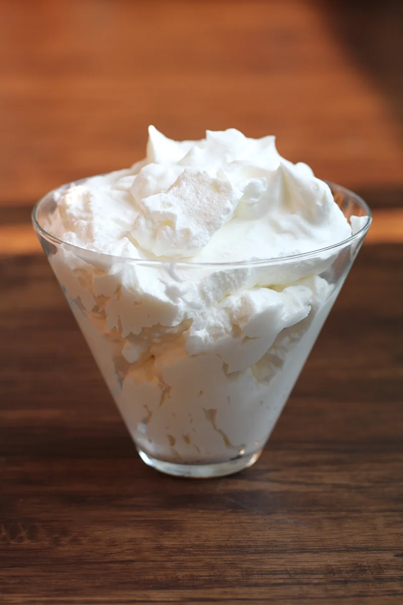 basic whipped creamt-square in the kitchen