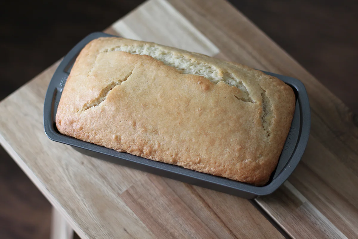 beer breadt-square in the kitchen