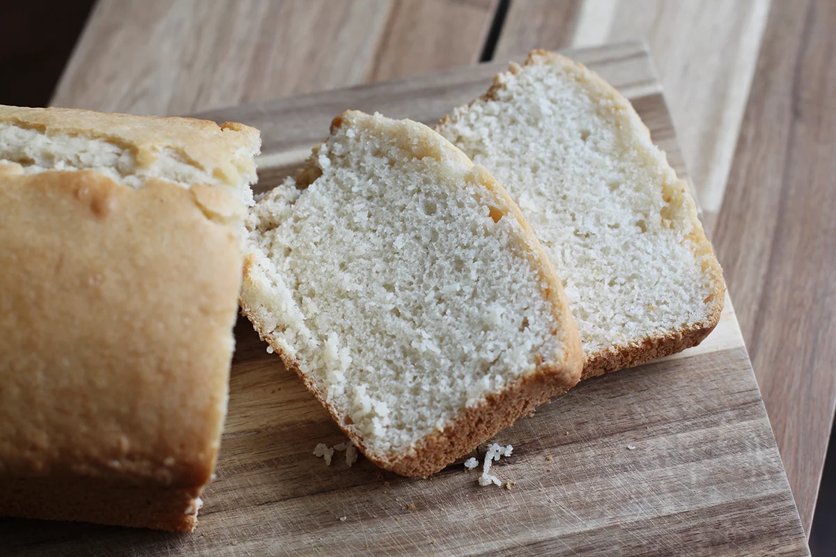 beer breadt-square in the kitchen
