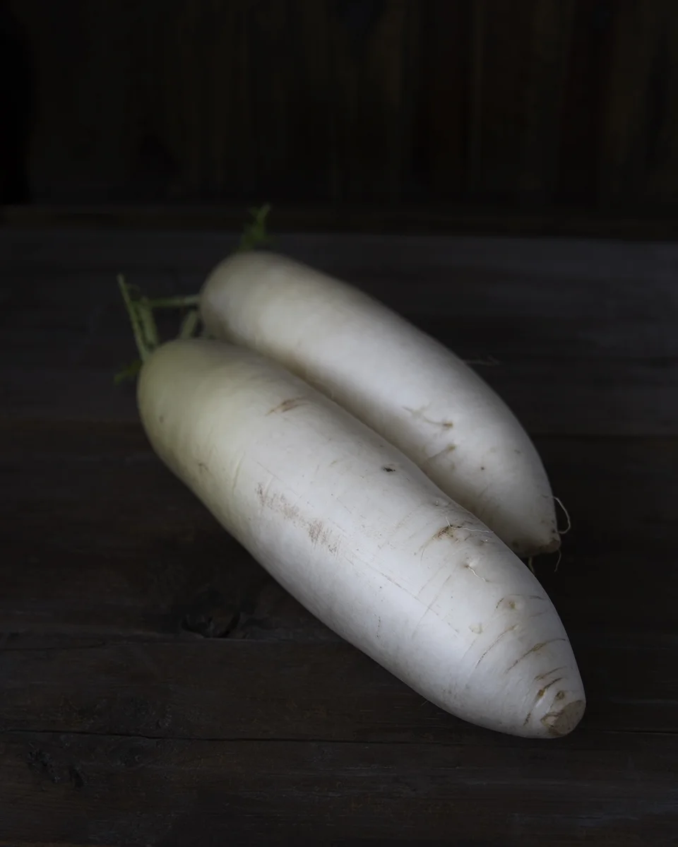 radish (moo)t-square in the kitchen