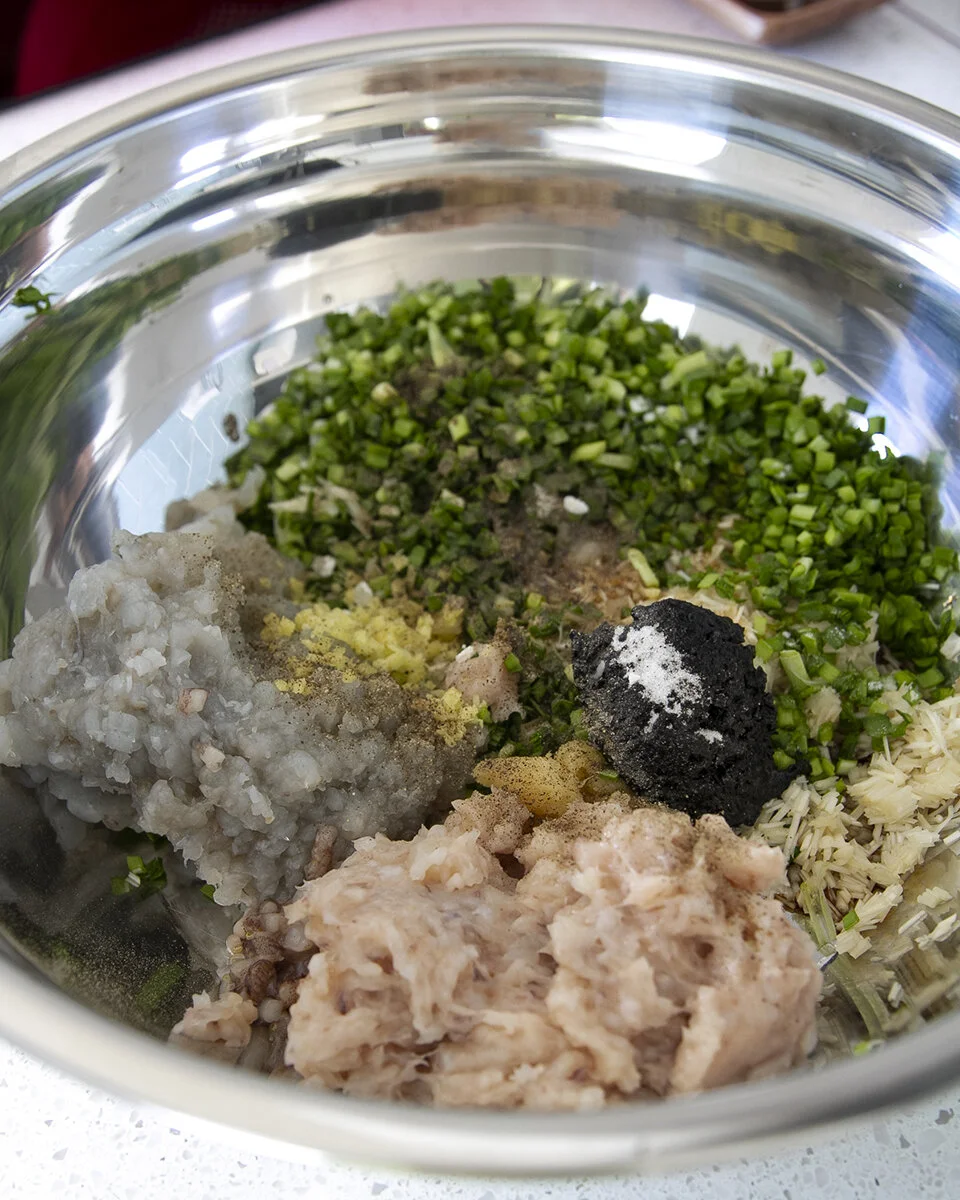 black dumplingst-square in the kitchen