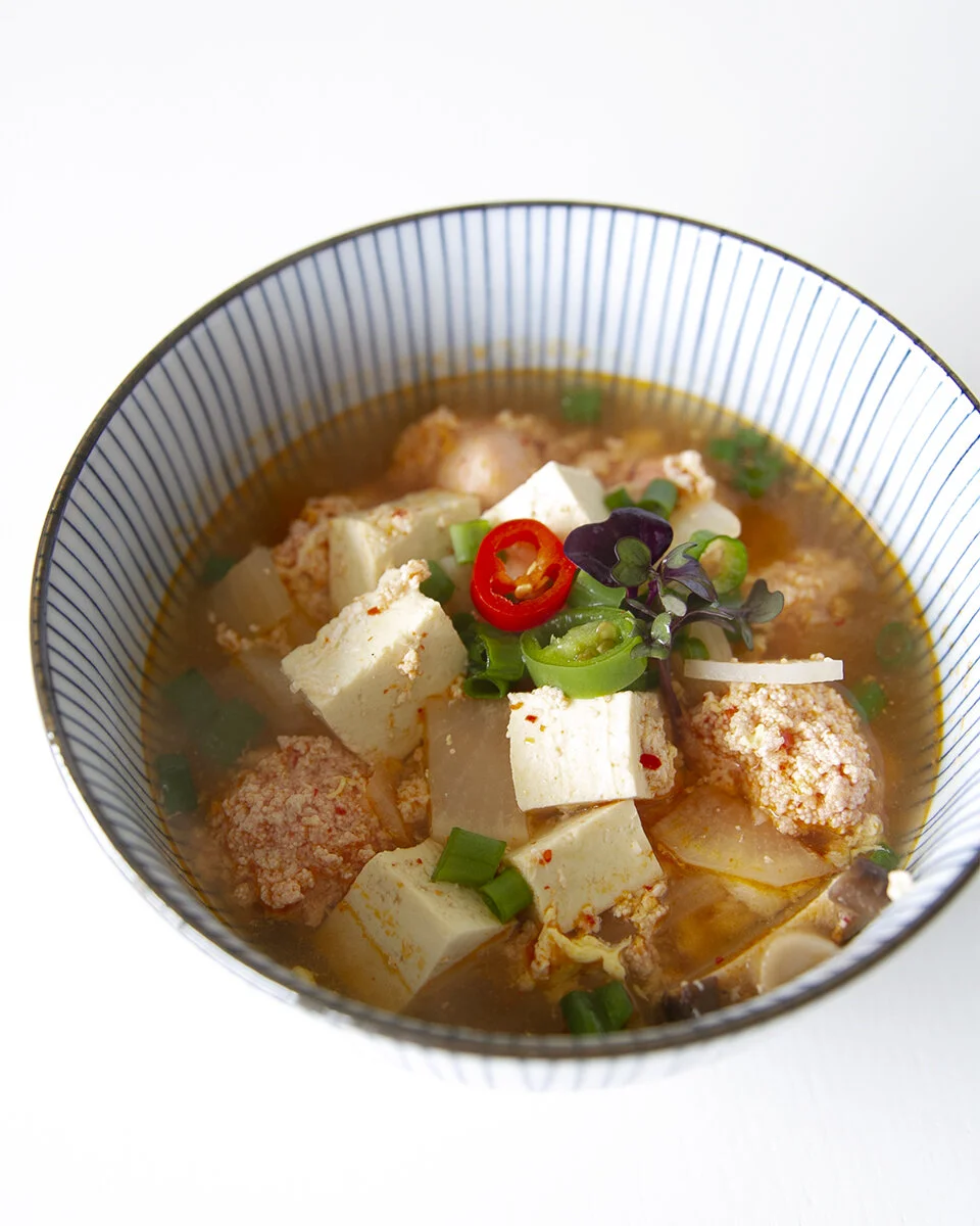 salted pollock roe soupt-square in the kitchen