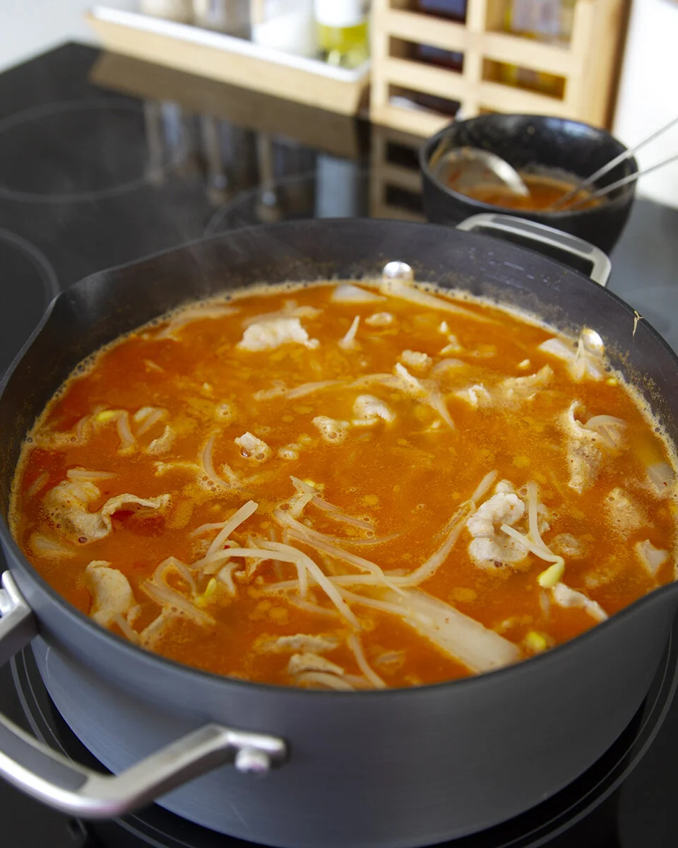 korean spicy dried pollock soupt-square in the kitchen