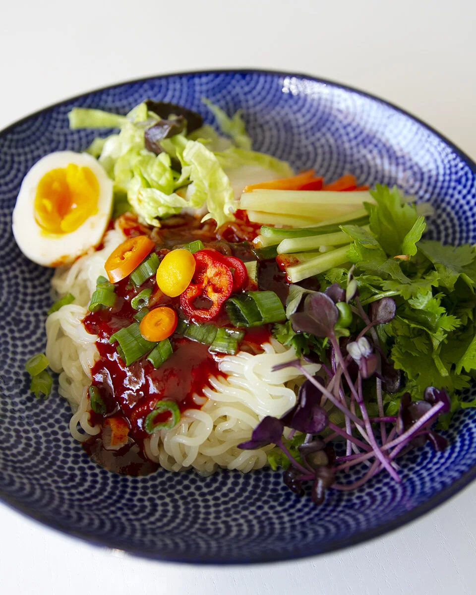 korean spicy chewy noodlest-square in the kitchen