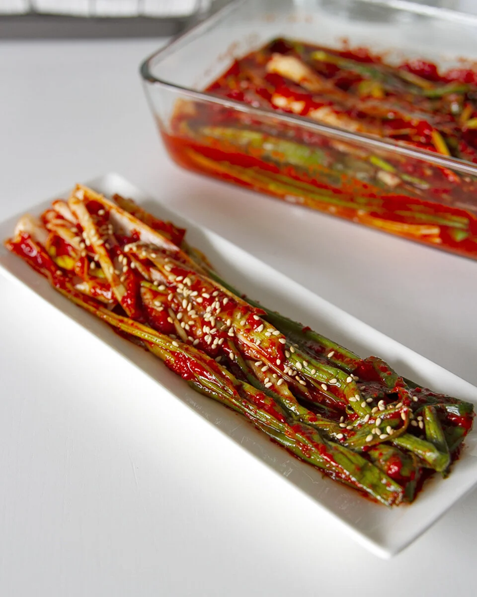 jjapaghetti (korean instant noodle w/ black bean sauce) w/ green onion ...