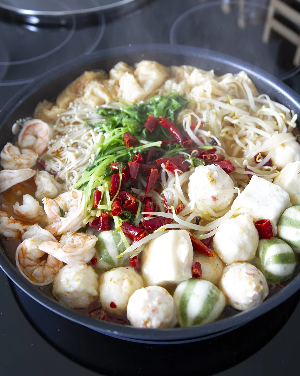 chinese mala stewt-square in the kitchen