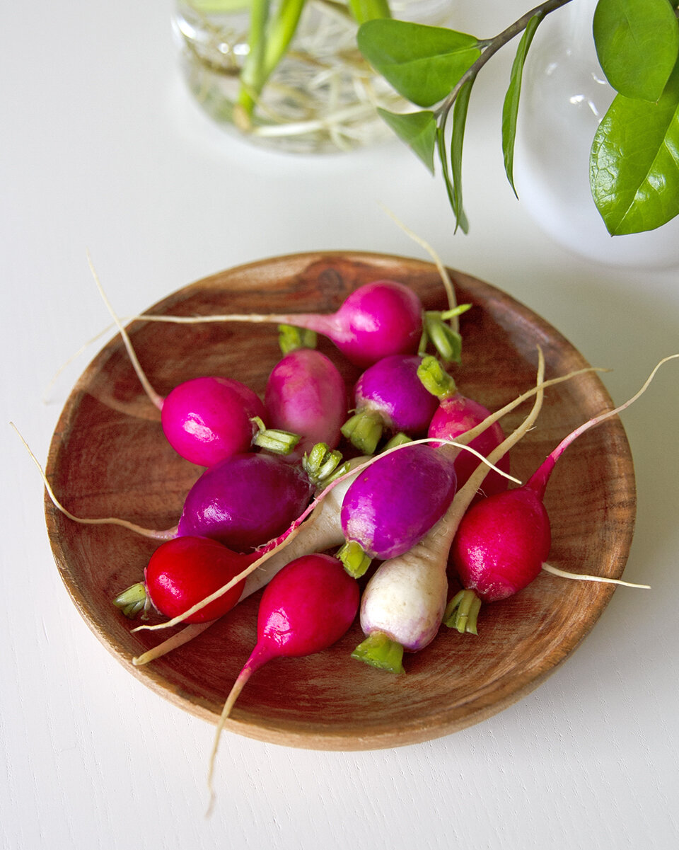 easter radish t-square in the kitchen