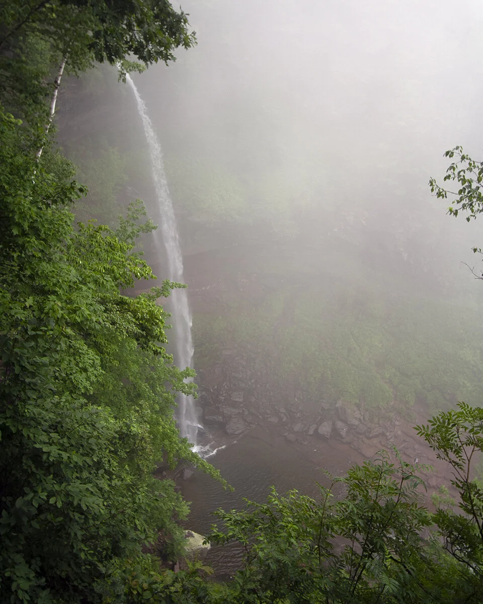 eastern catskills getaway house & kaaterskill fall, new york - july ...