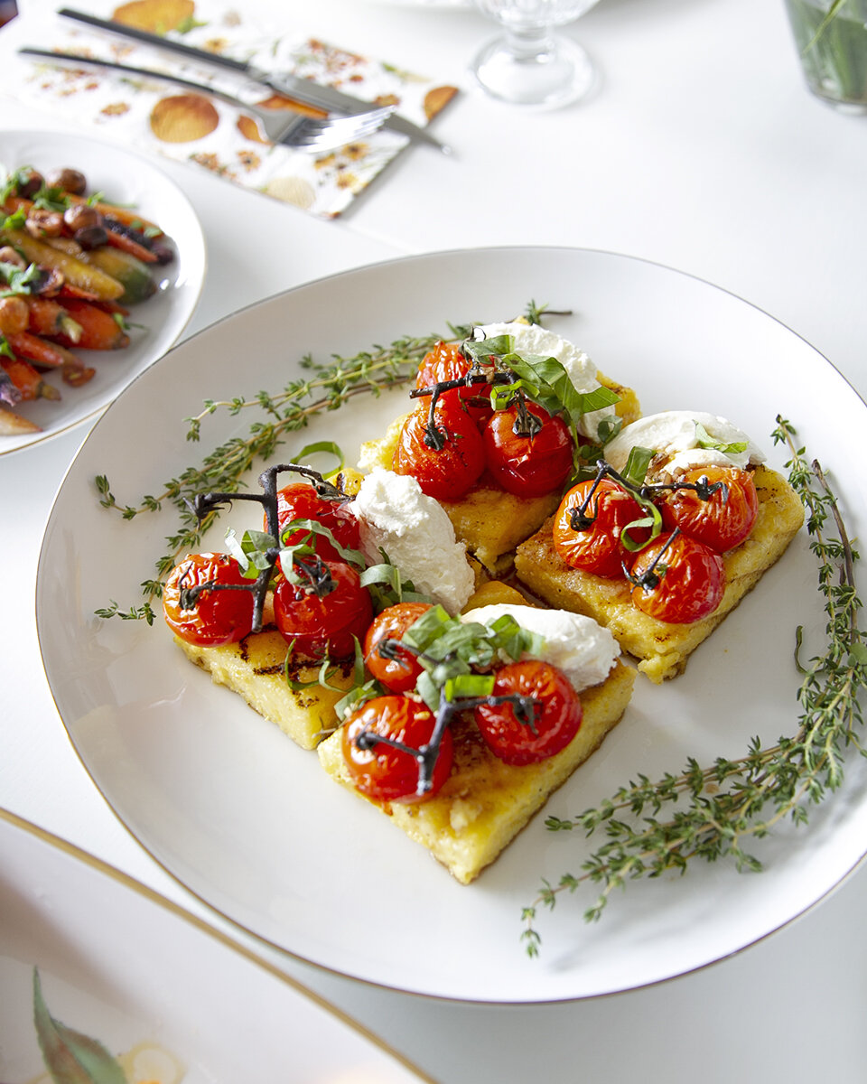 ladies' day luncht-square in the kitchen
