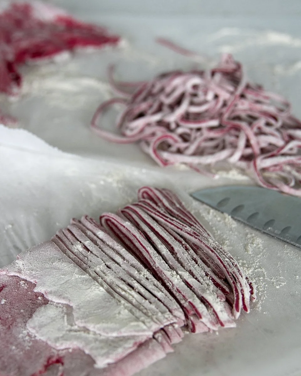 korean beef knife-cut noodles (karl-gook-soo)t-square in the kitchen