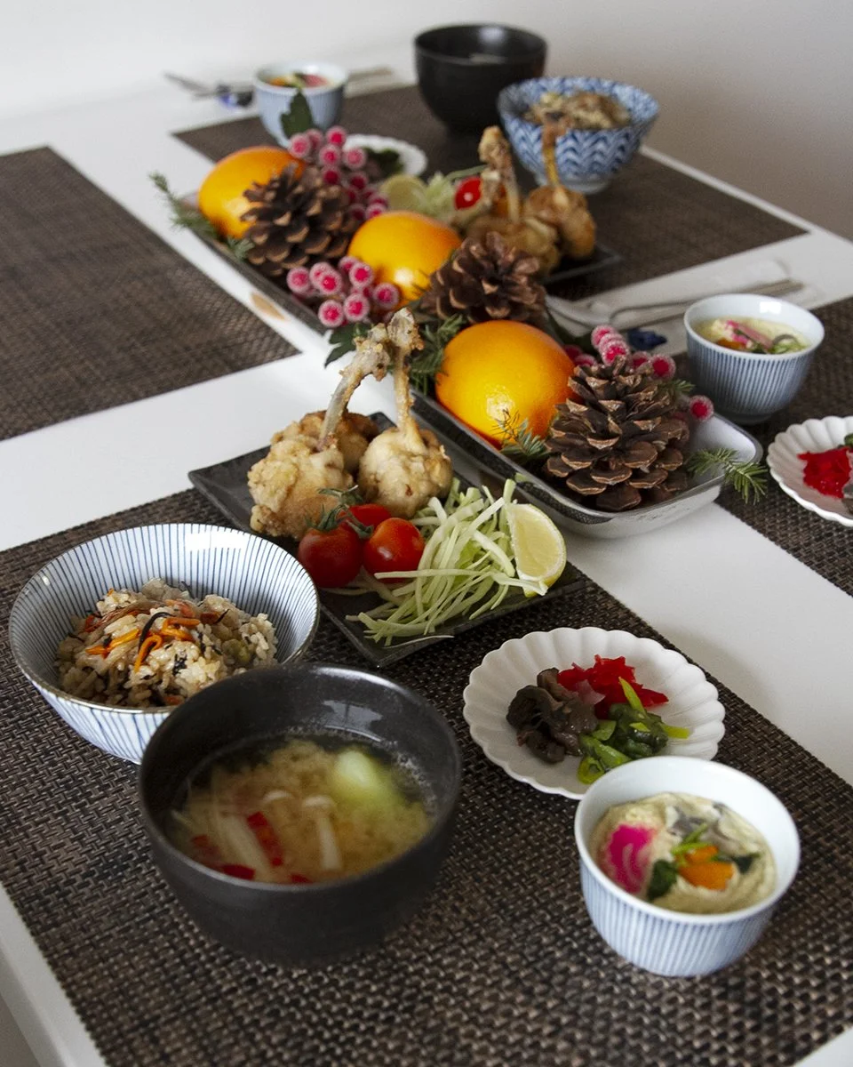 japanese luncht-square in the kitchen