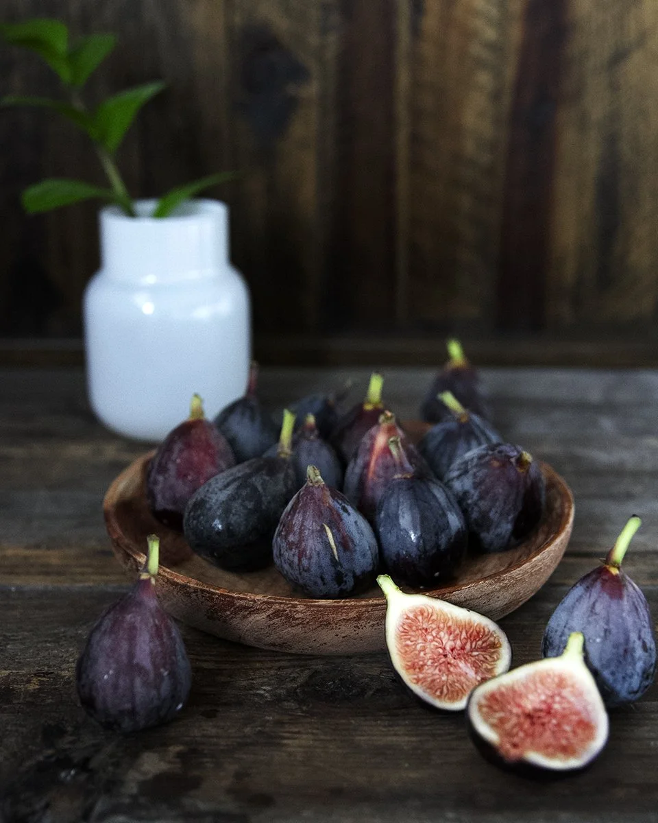 french toast & caramelized fig w/ balsamic saucet-square in the kitchen