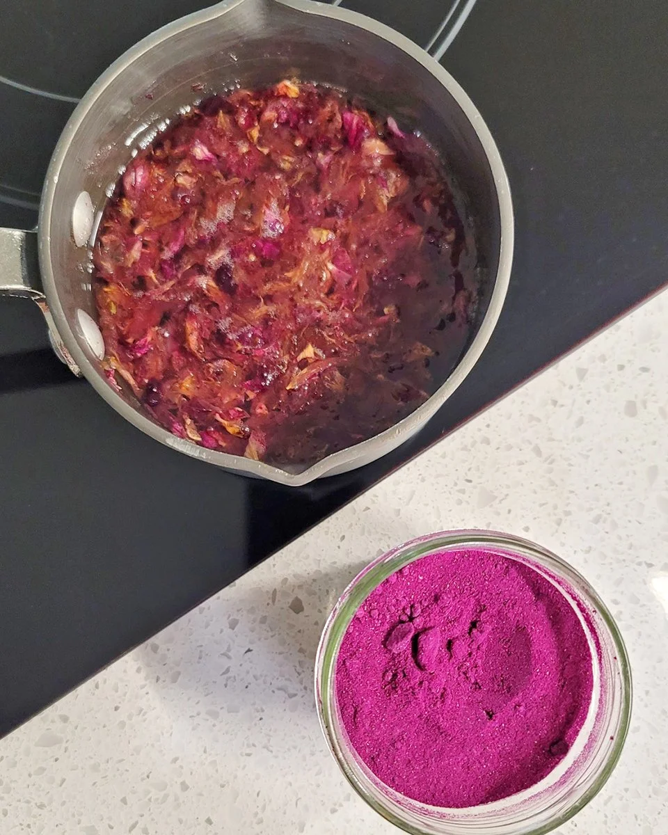 rose syrupt-square in the kitchen