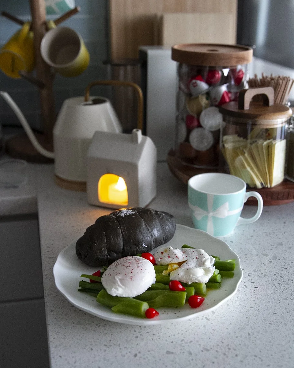 squid ink salt butter roll breakfastt-square in the kitchen