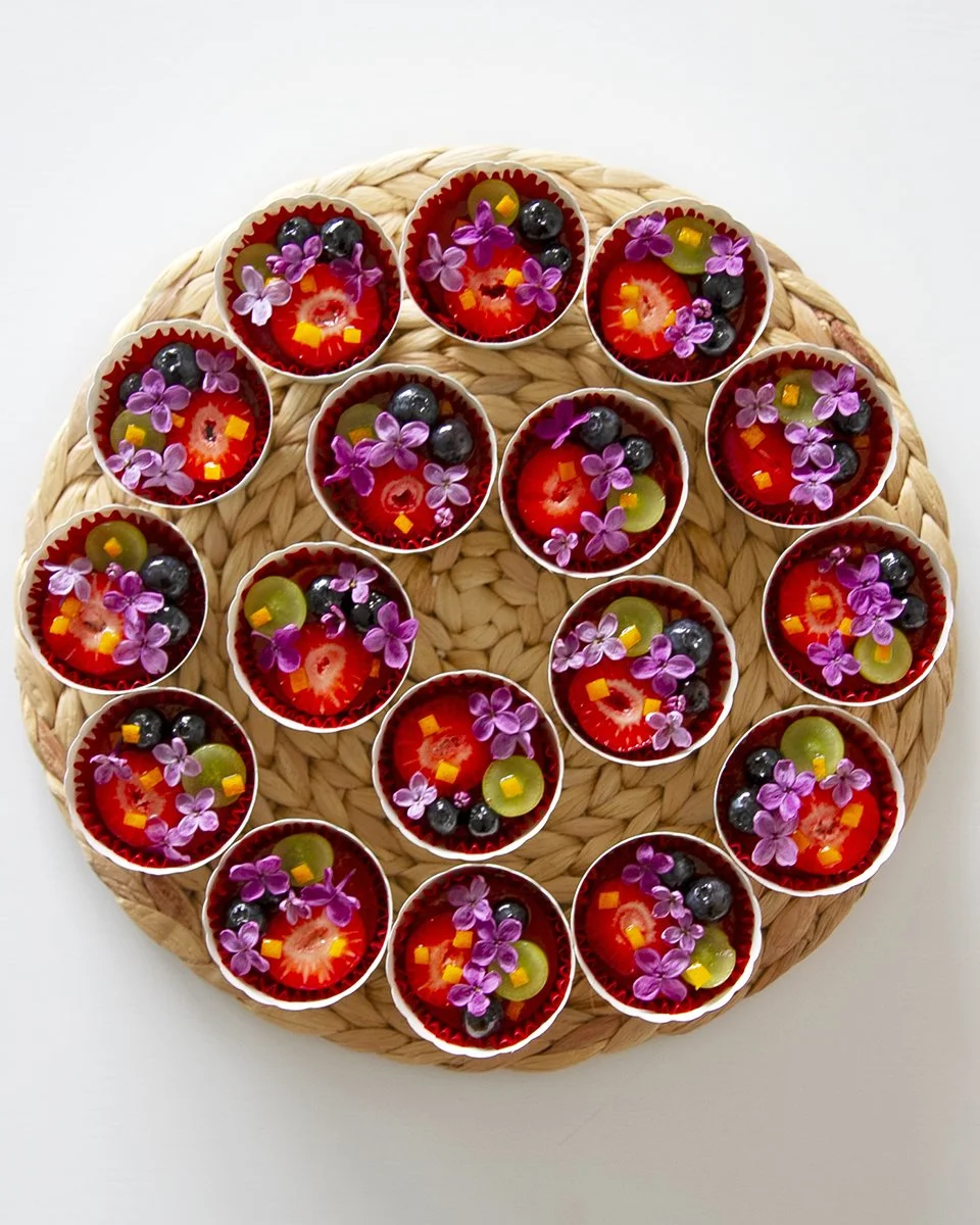 fruit flant-square in the kitchen