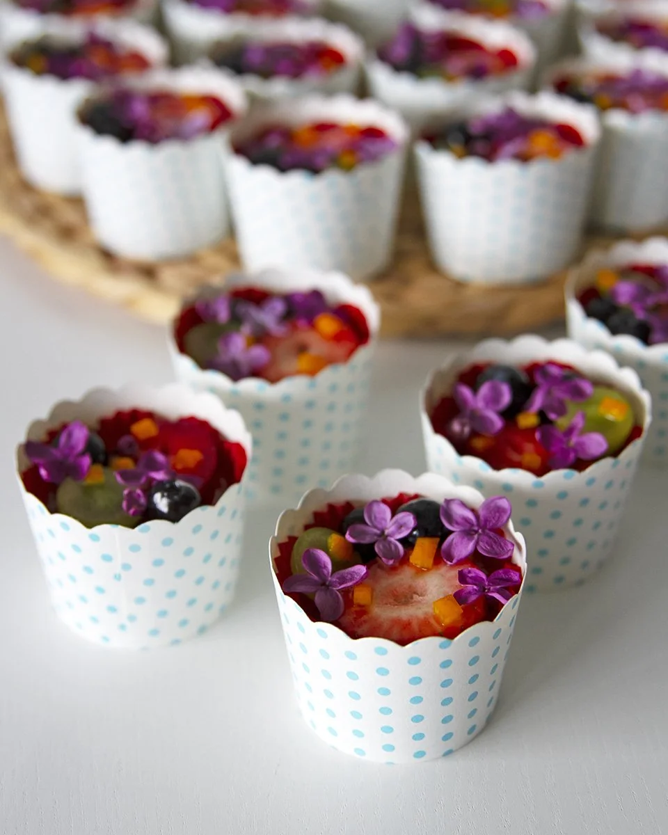 fruit flant-square in the kitchen