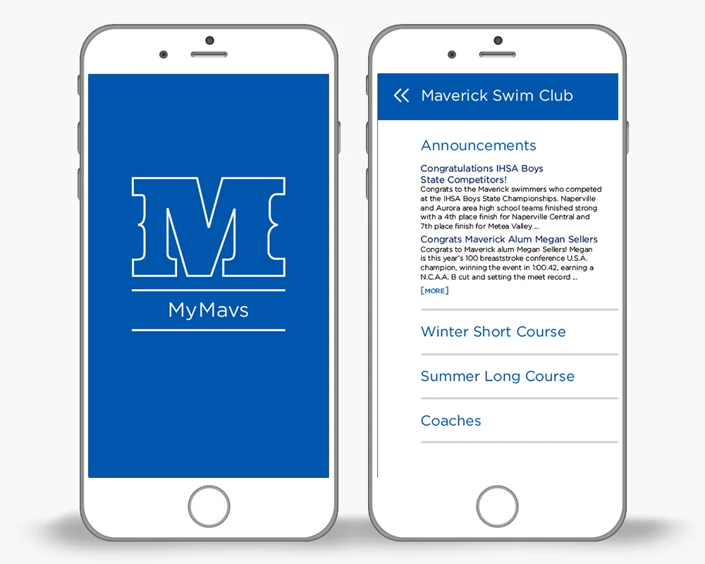 MyMavs App Map — Rachel G Weeks