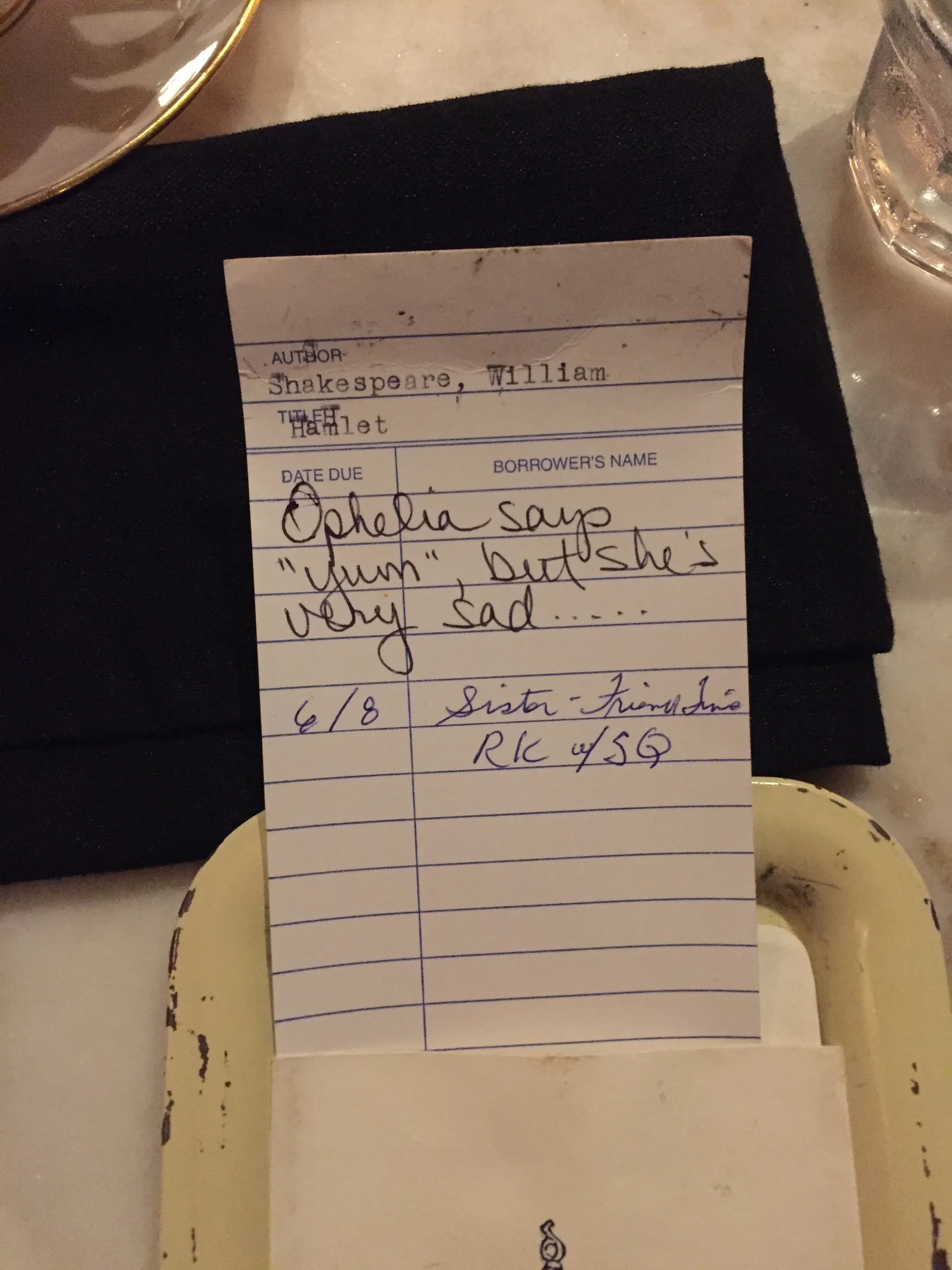 Asterisk Supper Club: The Cutest Book-Themed Restaurant You Need to Try ...