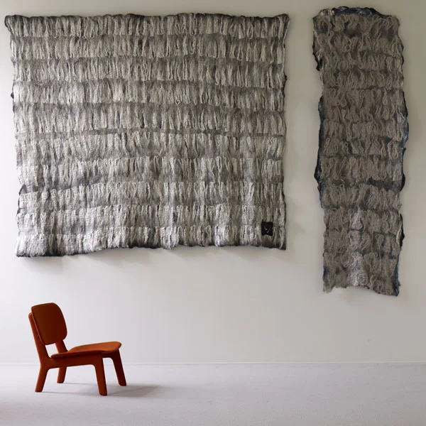 Wool art installations by Claudy Jongstra - Design Hunter