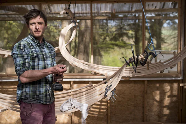 Behind the scenes at RHS Chelsea with Tom Raffield - Design Hunter