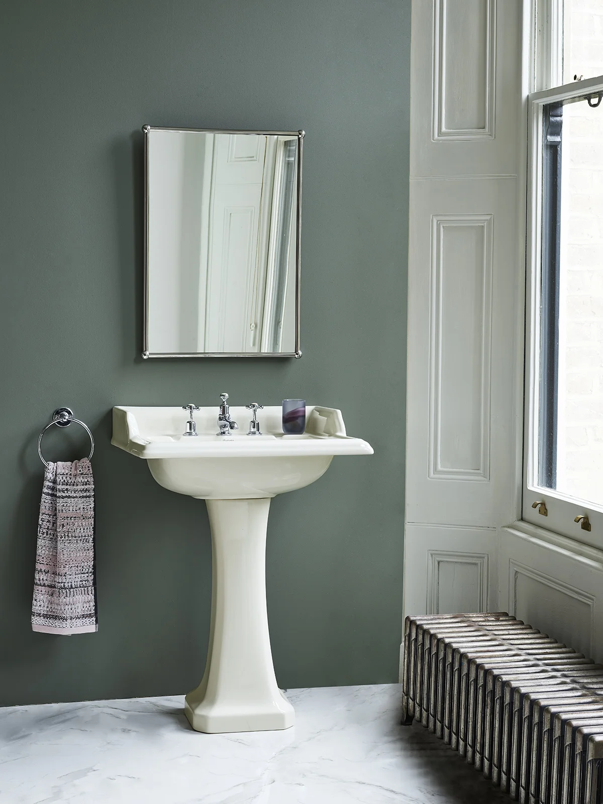 Bathroom Inspiration | The ivory Medici Collection from Burlington ...