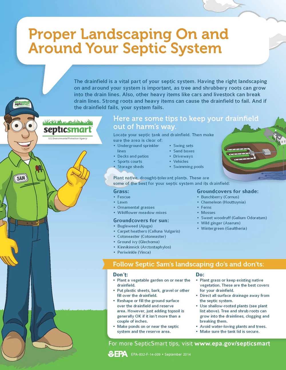 Proper Landscaping On and Around Your Septic System — MARLIN - Septic ...