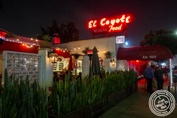 Los Angeles: Mexican food at El Coyote — I Just Want To Eat! |Food ...