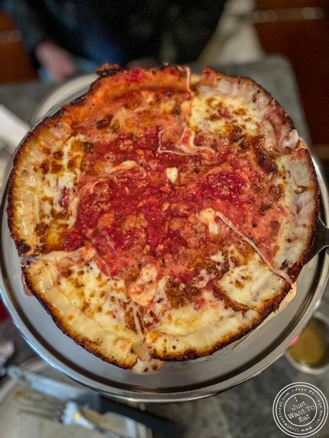 Deep Dish Pizza at Emmett's in NYC — I Just Want To Eat! |Food blogger ...