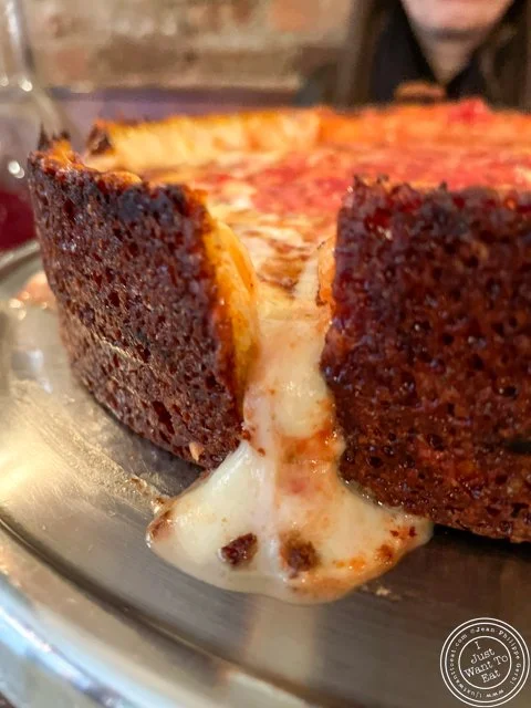 Deep Dish Pizza at Emmett's in NYC — I Just Want To Eat! |Food blogger ...