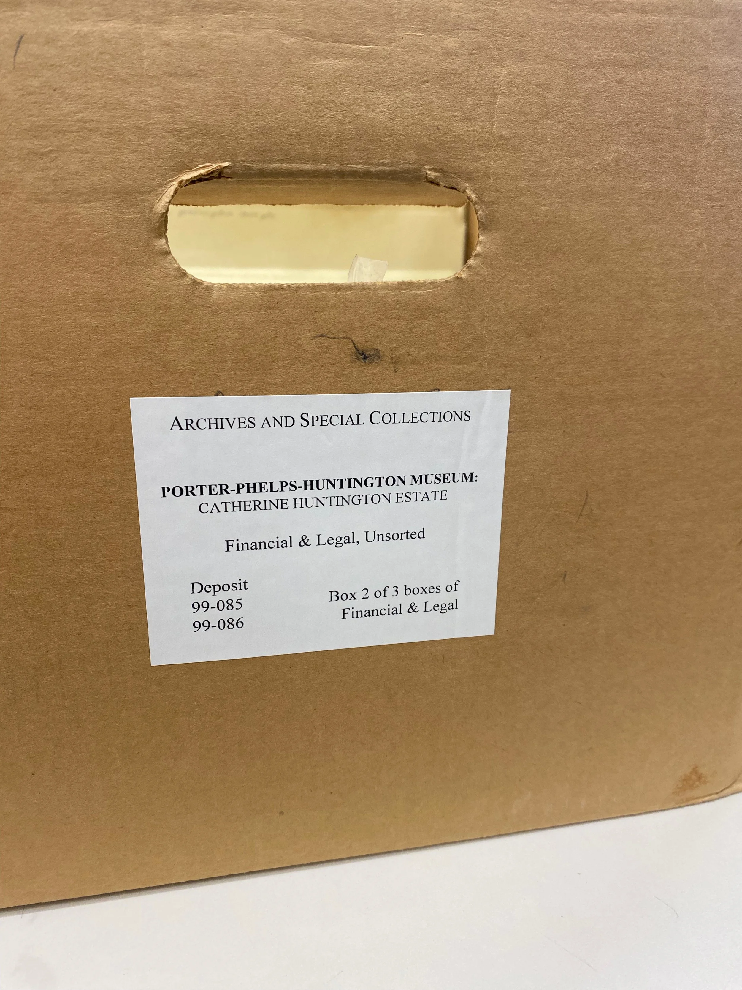 In the Archives with Catharine Sargent Huntington — The Porter-Phelps ...