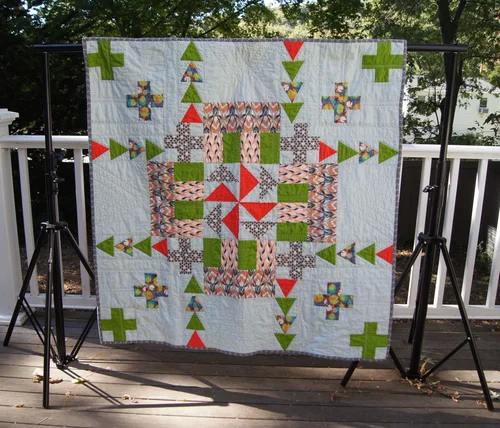 Backdrop Frame to Hang up Quilts for Photographs — Sleeping Dog Quilts