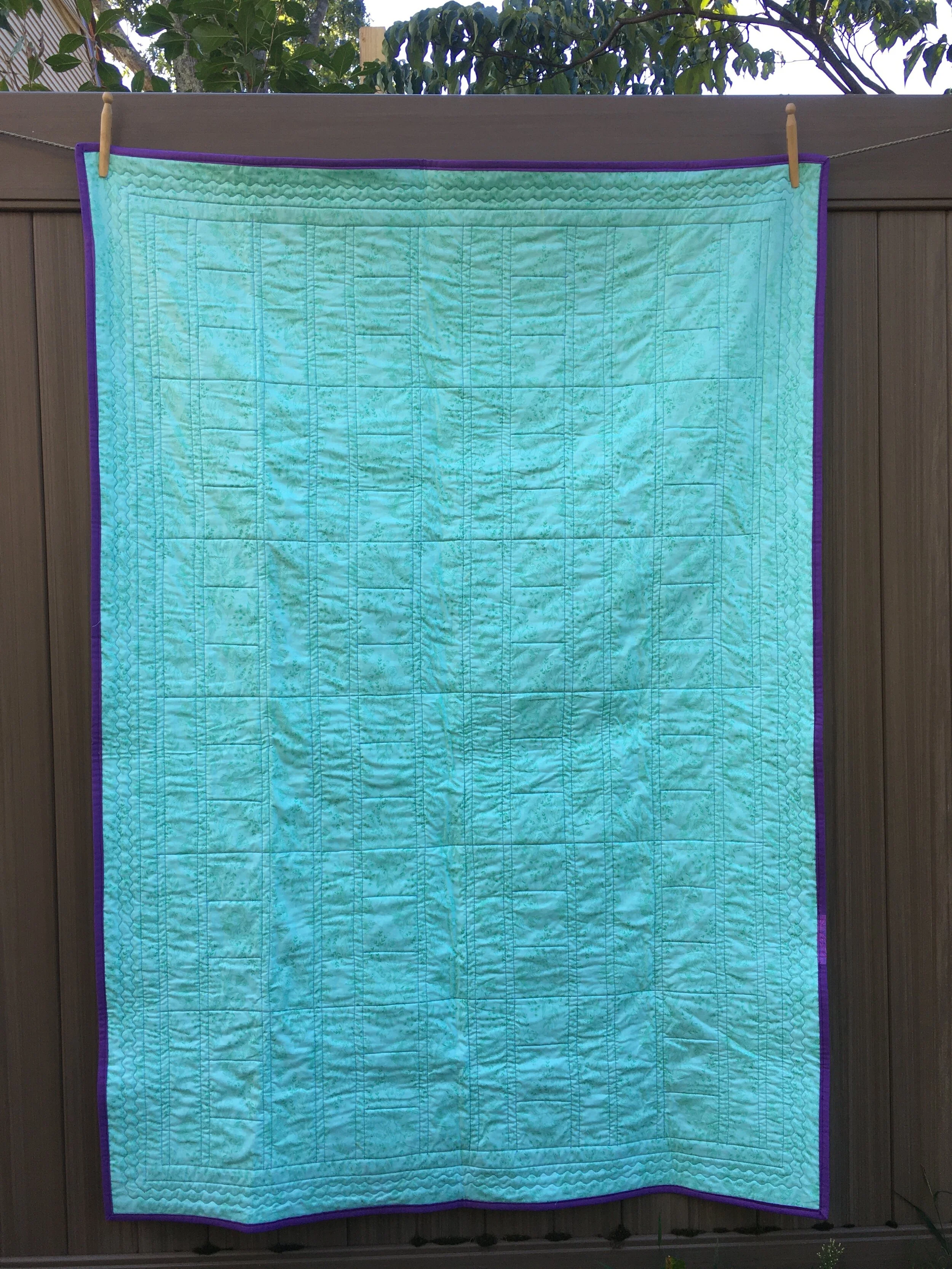 "Tula's True Colors" 3 yard Fabric Café® "Attraction" Quilt is Complete ...