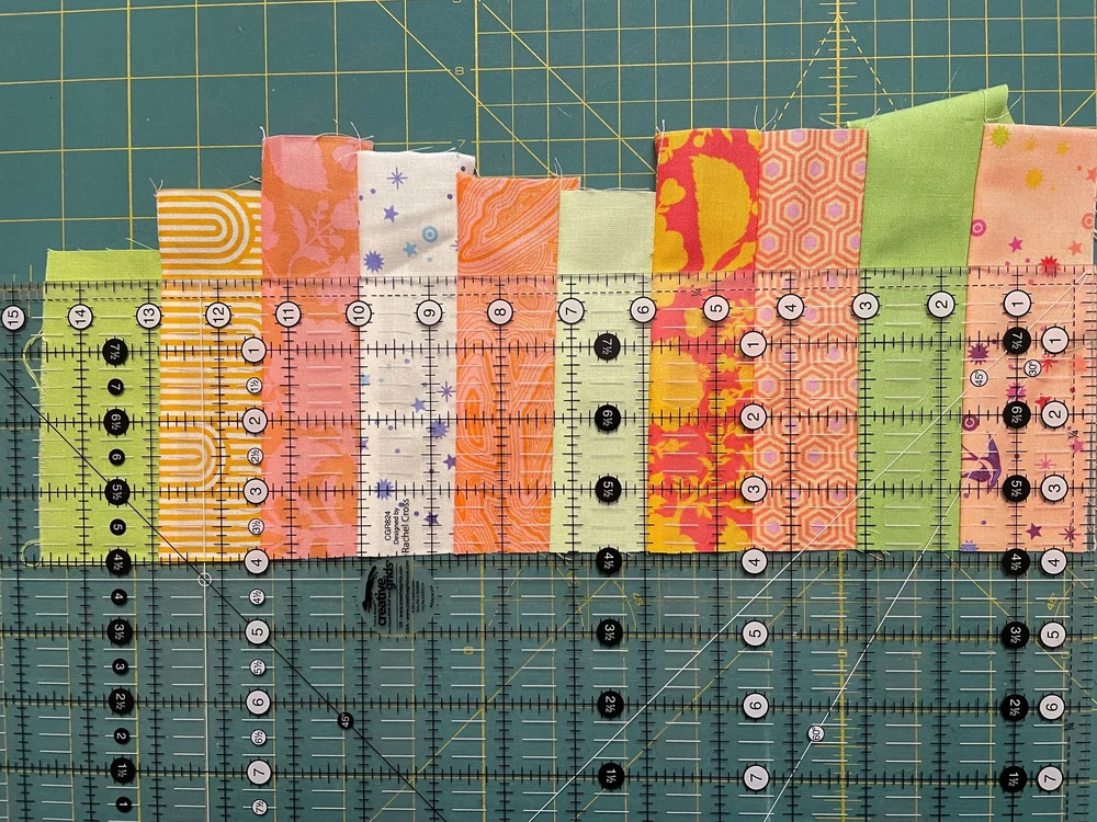 Piano Key border--a Brief Tutorial — Sleeping Dog Quilts