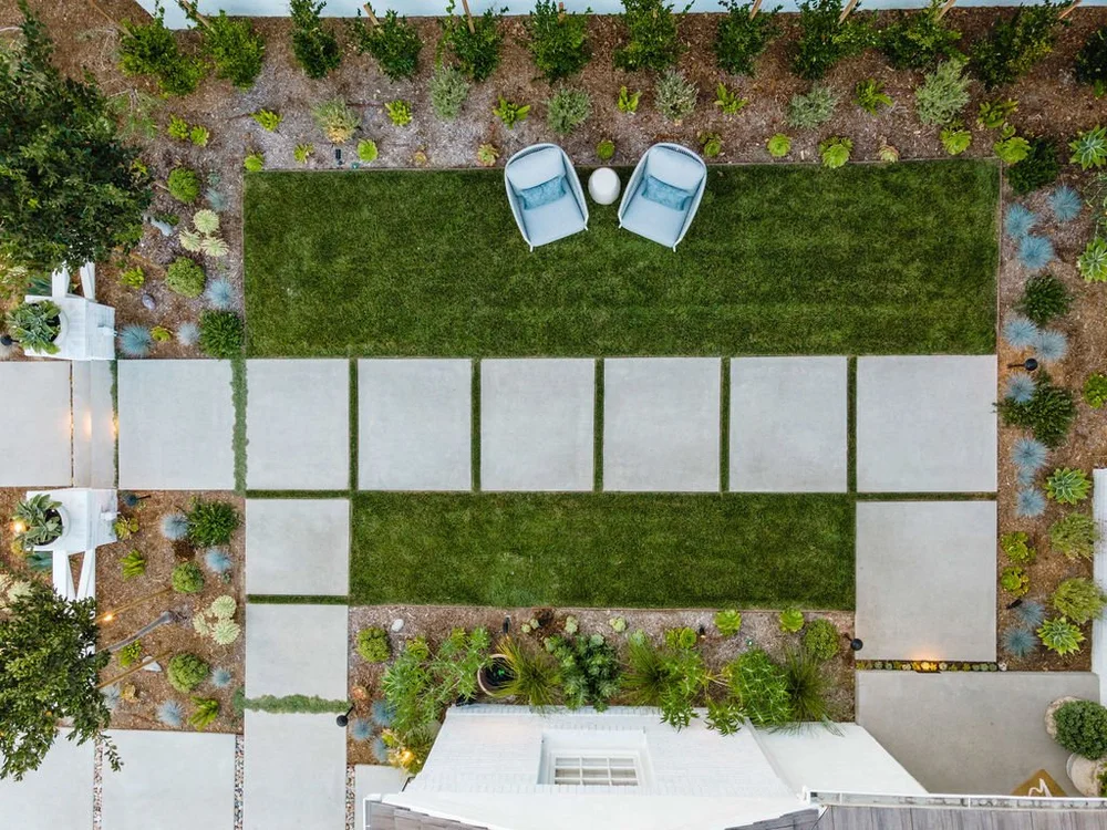 White on White — Living Gardens Landscape Design